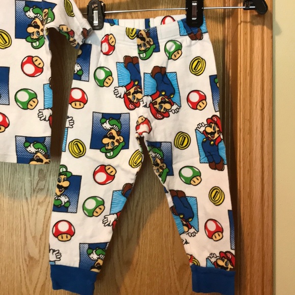 Super Mario Brothers | Pajamas | Super Mario Brothers Size 4 Cotton ...